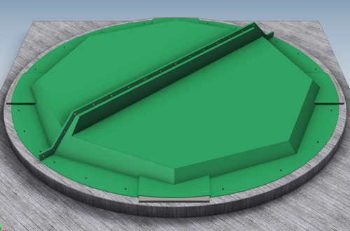 GRP Aberdeen Ltd - Products - 'D' Type GRP Covers & GRP Launders